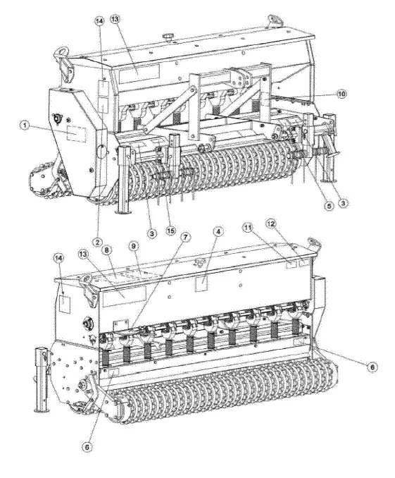 Befco Seed-rite SRT-074 Parts Diagrams