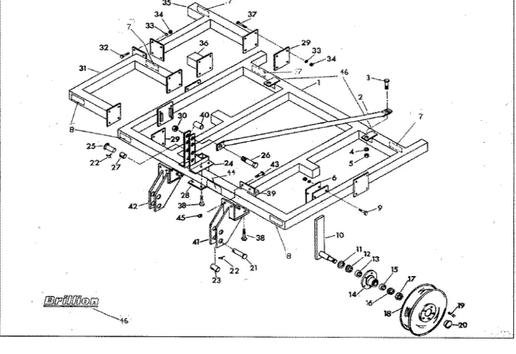 Brillion CPP16 Parts Diagrams