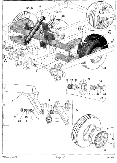 Brillion HSBRW131 Parts Diagrams