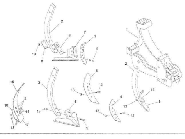Brillion SCDD4301 Parts Diagrams