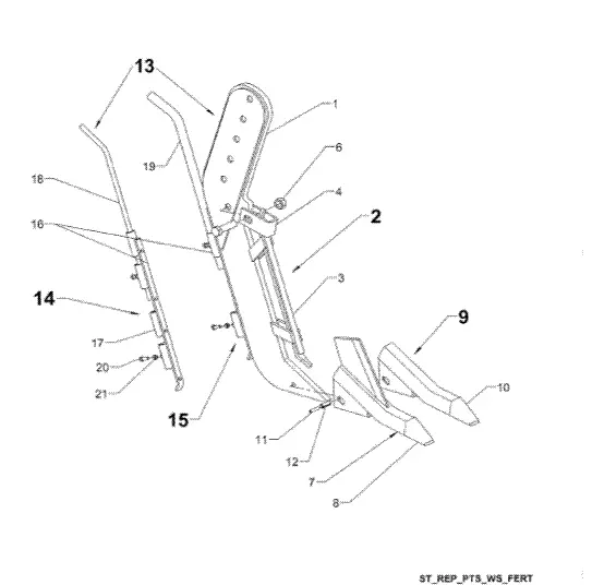 Brillion STP430 Parts Diagrams