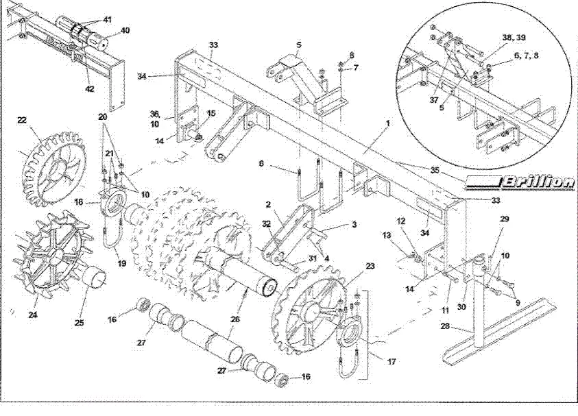 Brillion PPD5 Parts Diagrams