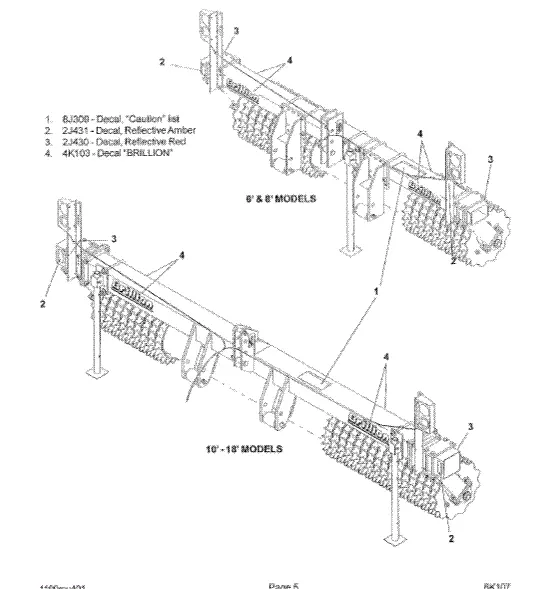 Brillion PPF12B12 Parts Diagrams