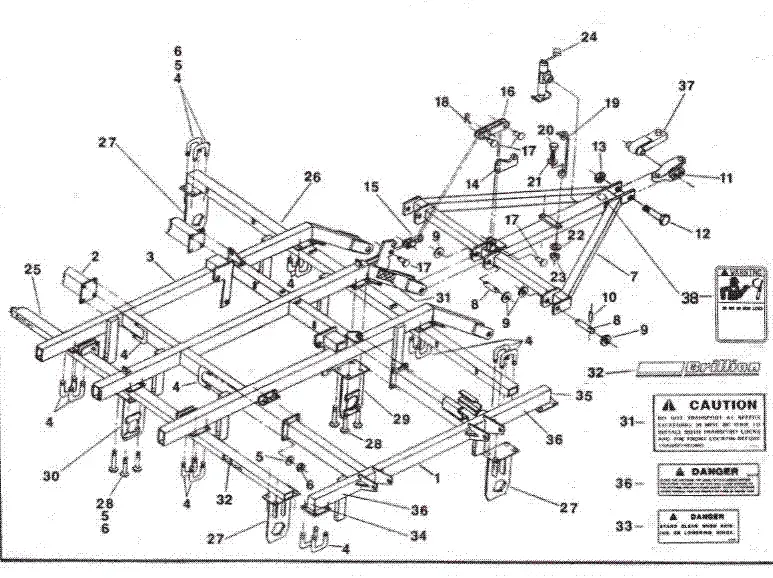 Brillion WL360 Parts Diagrams