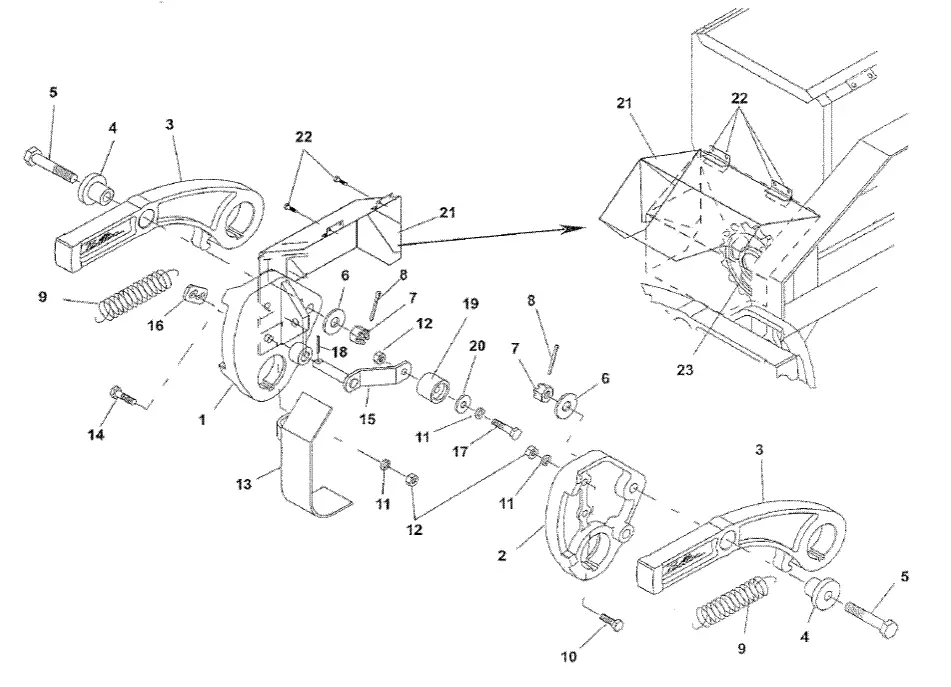 Brillion GLP643 Parts Diagrams