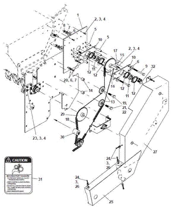 Brillion BOS4F Parts Diagrams