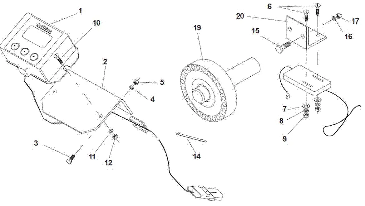 Brillion BOSB4F1 Parts Diagrams