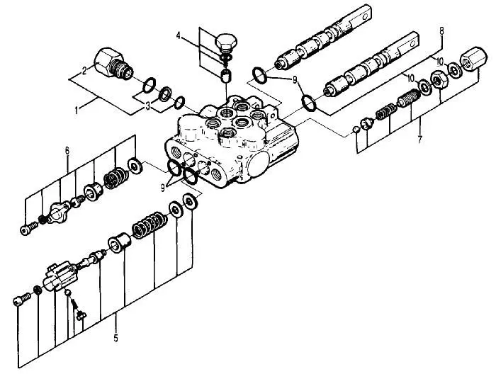 Bush Hog 1840QT Front End Loader Parts Diagrams