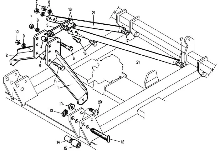 Bush Hog 2510 Rotary Cutter Parts Diagrams