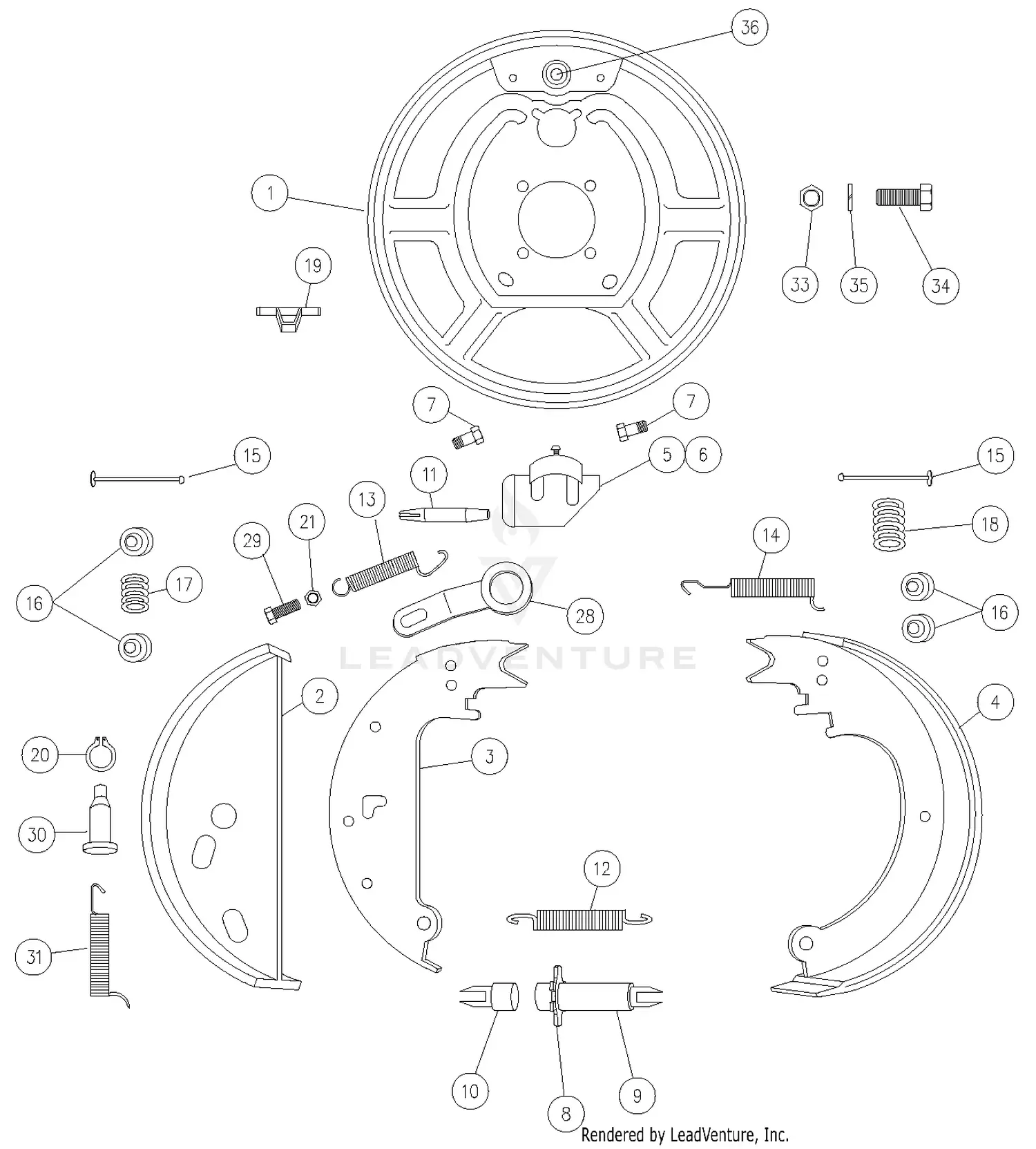Unverferth 1065 Killbros Grain Transport S/N B32630100 & Up Parts Diagrams