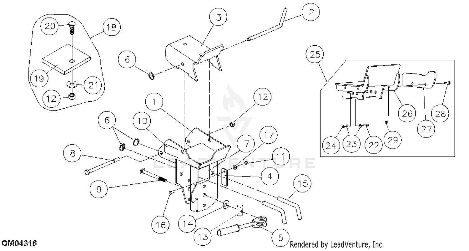 Unverferth 302 6-Wheel Utility Transport S/N A54310100 & Up Parts Diagrams