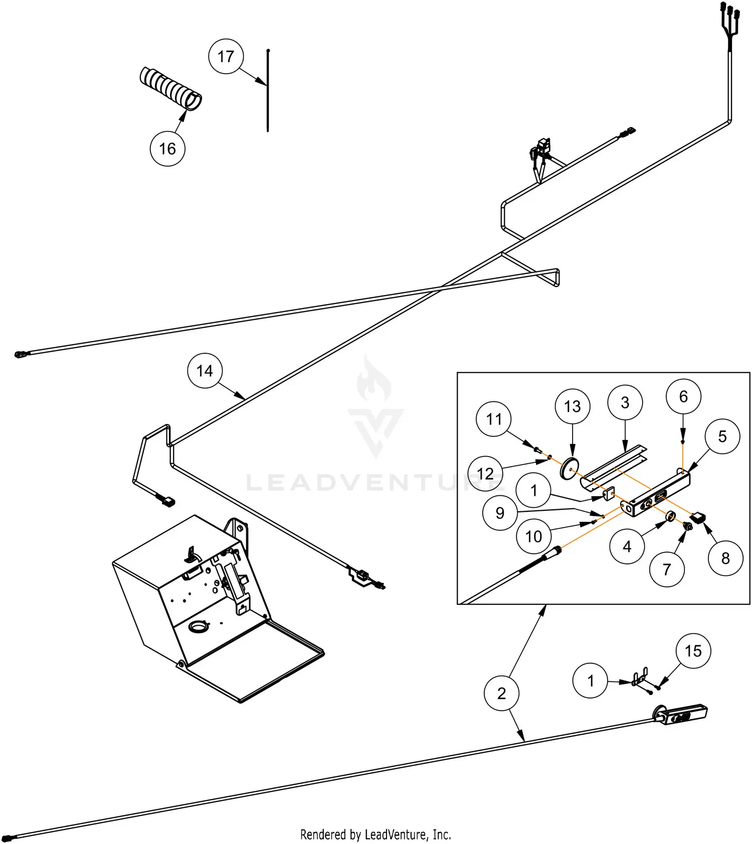 Unverferth 3710XL - SEED RUNNER® Bulk Tender - Serial Number D60240100 & Higher Parts Diagrams
