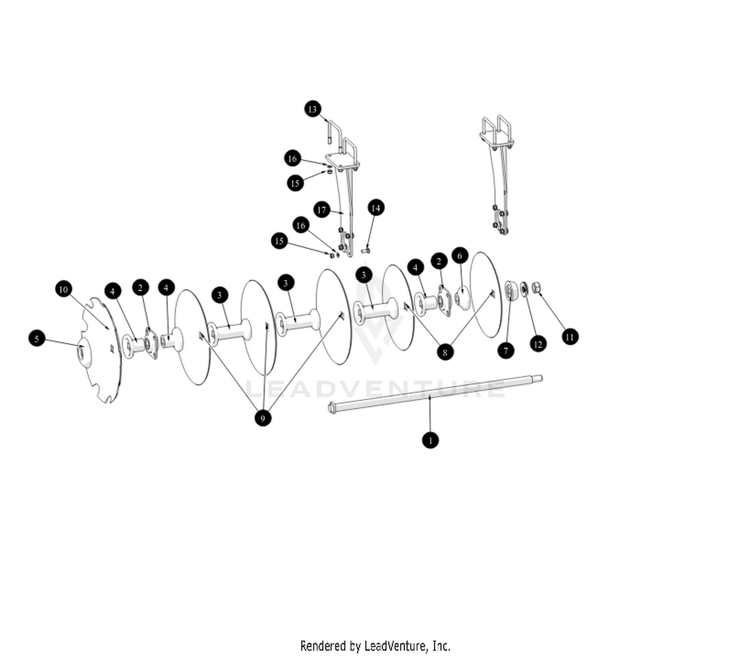 Unverferth Disc Gang Parts Diagrams
