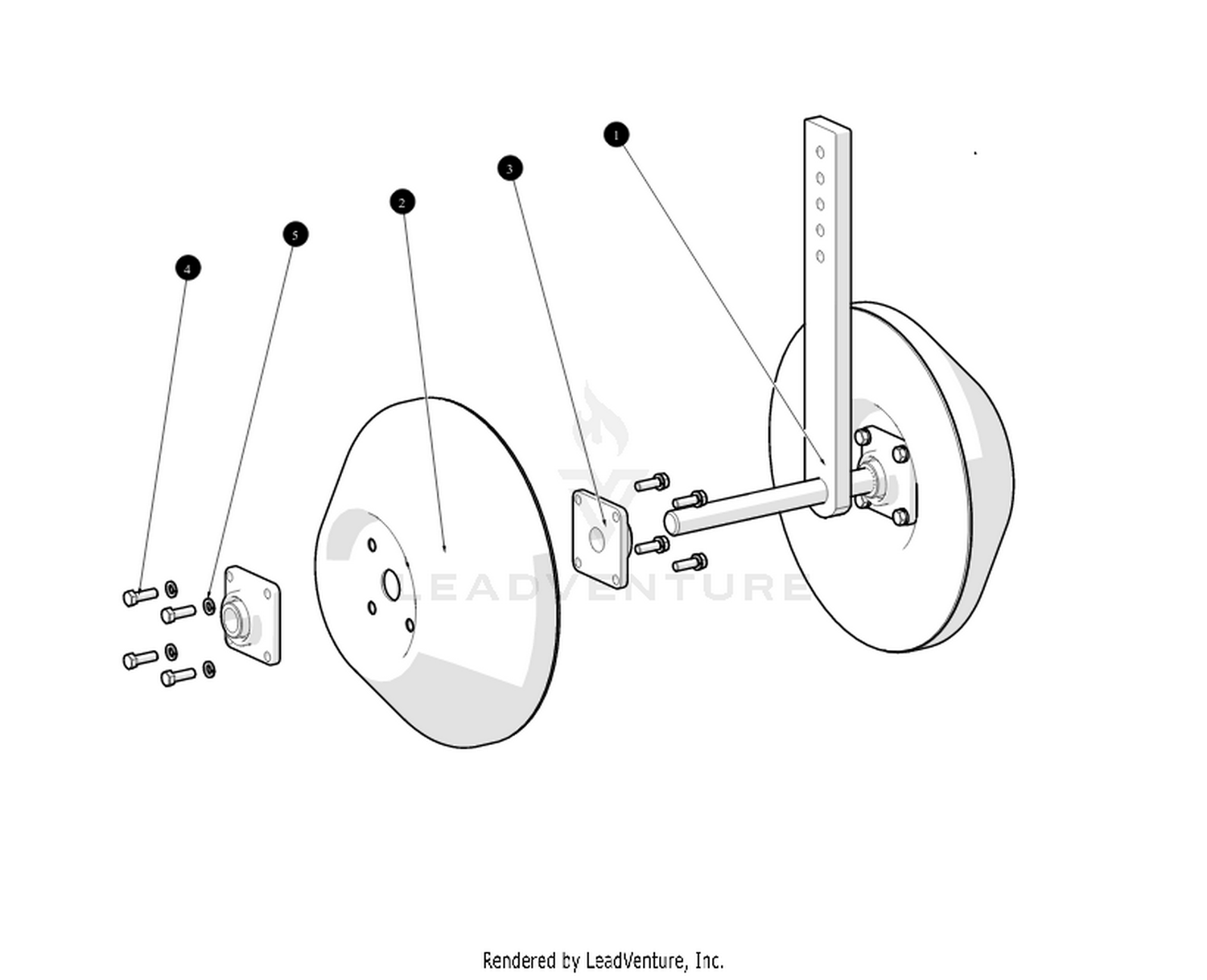 Unverferth Guide Wheel Parts Diagrams