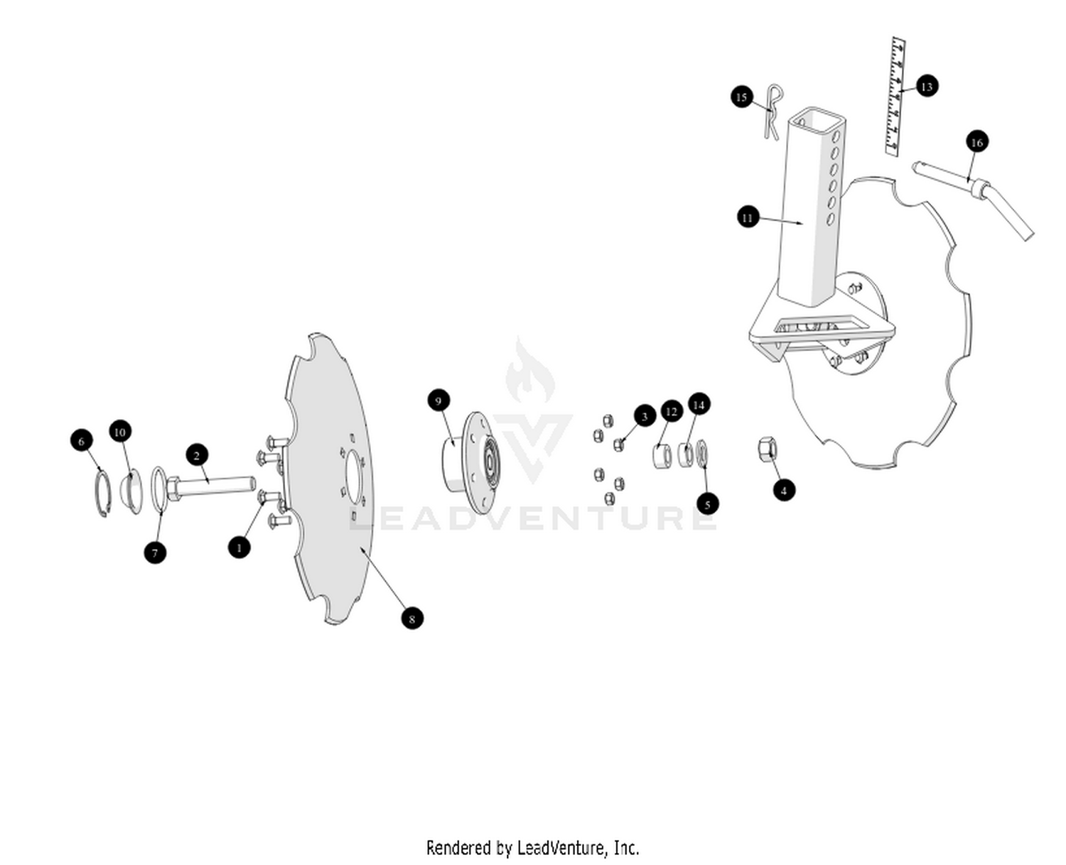 Unverferth Row Cleaner Parts Diagrams