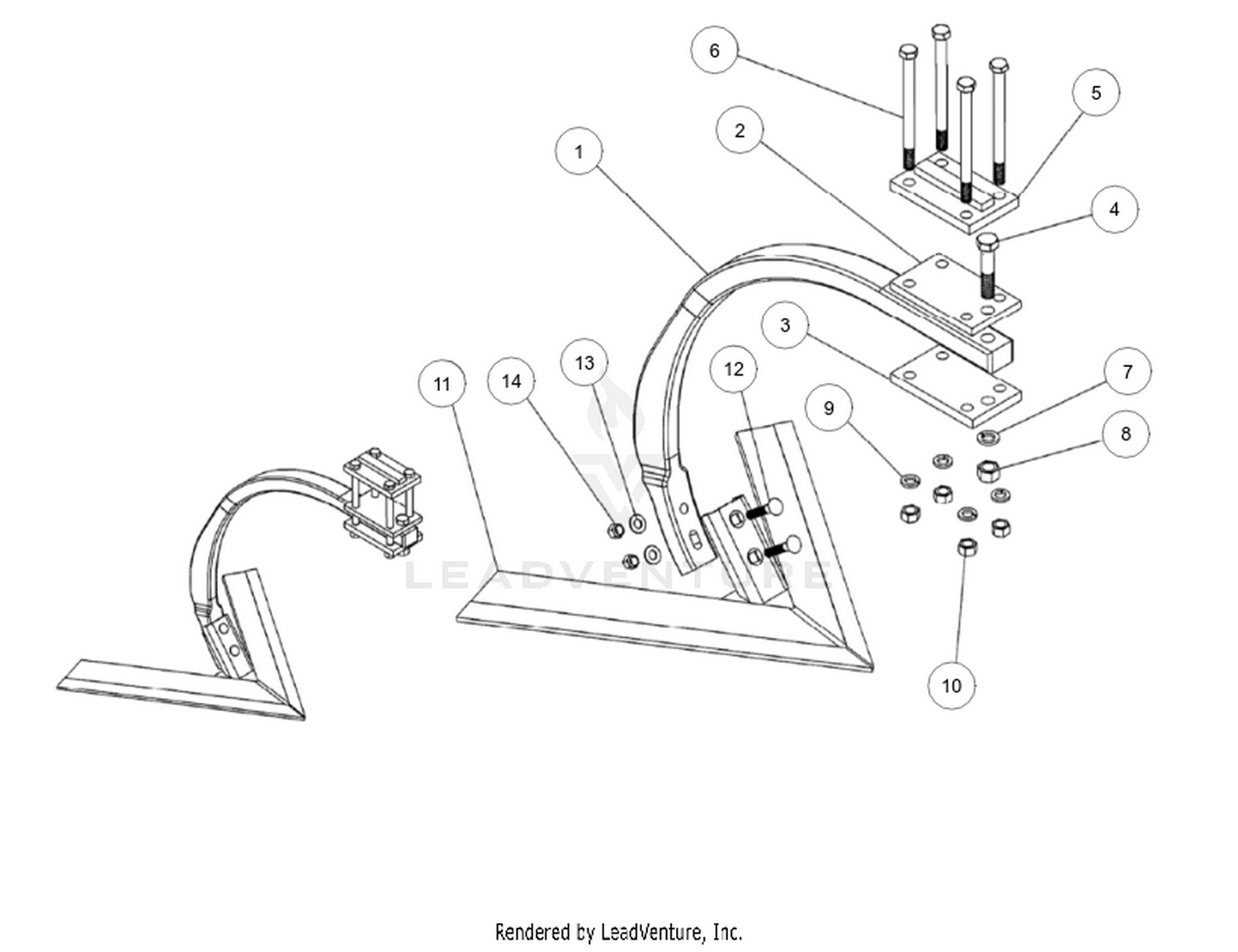 Unverferth Shank Assembly - ALL Models Parts Diagrams