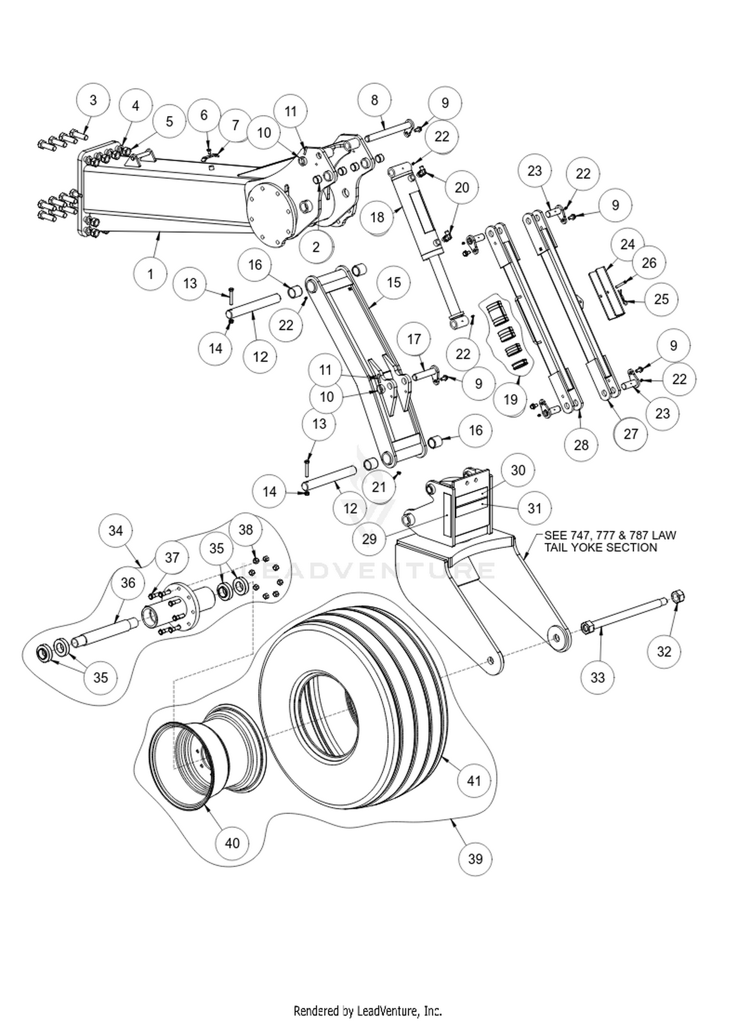 Unverferth Standard Chassis Parts Diagrams