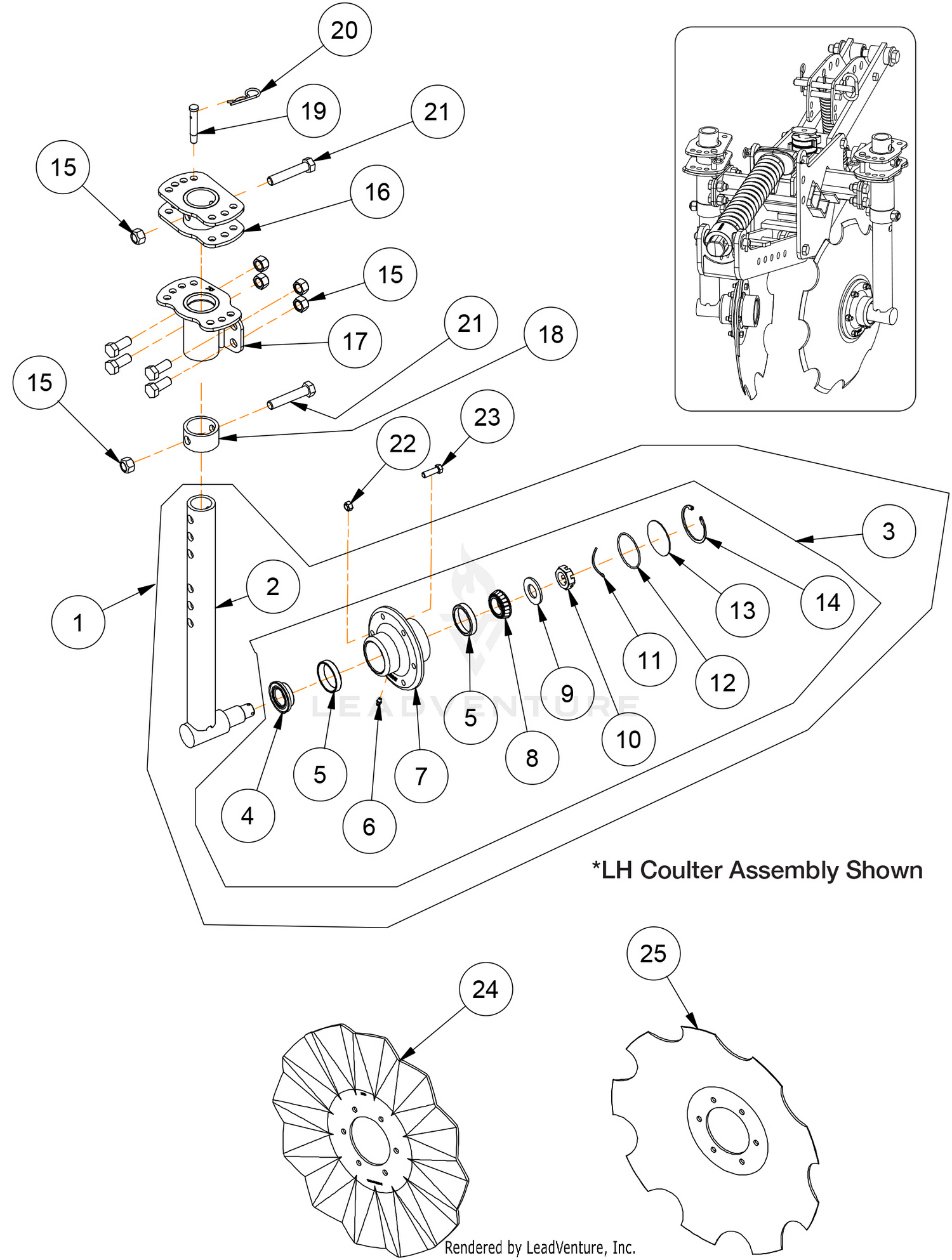 Unverferth Strip-Builder Attachment Strip-Builder Attachment #604884 ...
