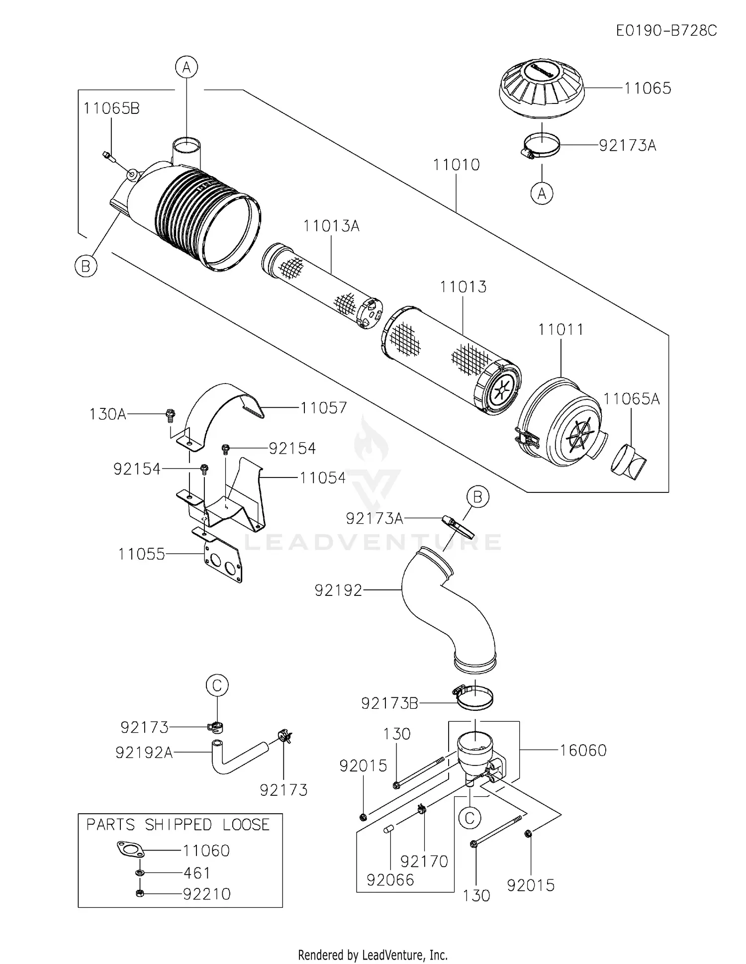 Kawasaki FX850V-ES25 4 Stroke Engine FX850V Parts Diagrams Kawasaki FX850V-ES25 4 Stroke Engine FX850V Parts Diagrams