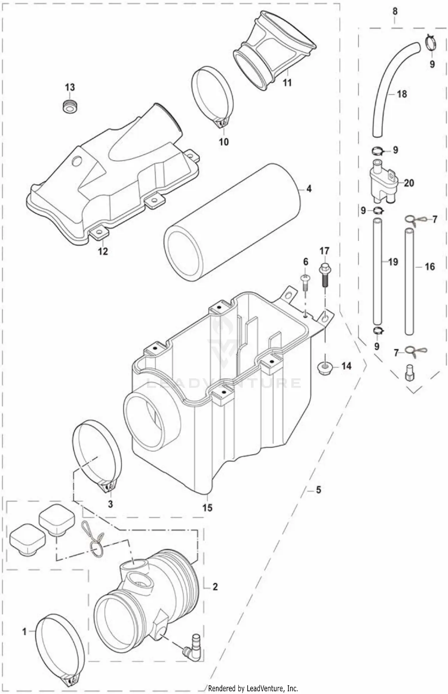 Cub Cadet CX750 4x4 Crew Utility Vehicle Red (37AY8CMD710) (2016) Parts ...