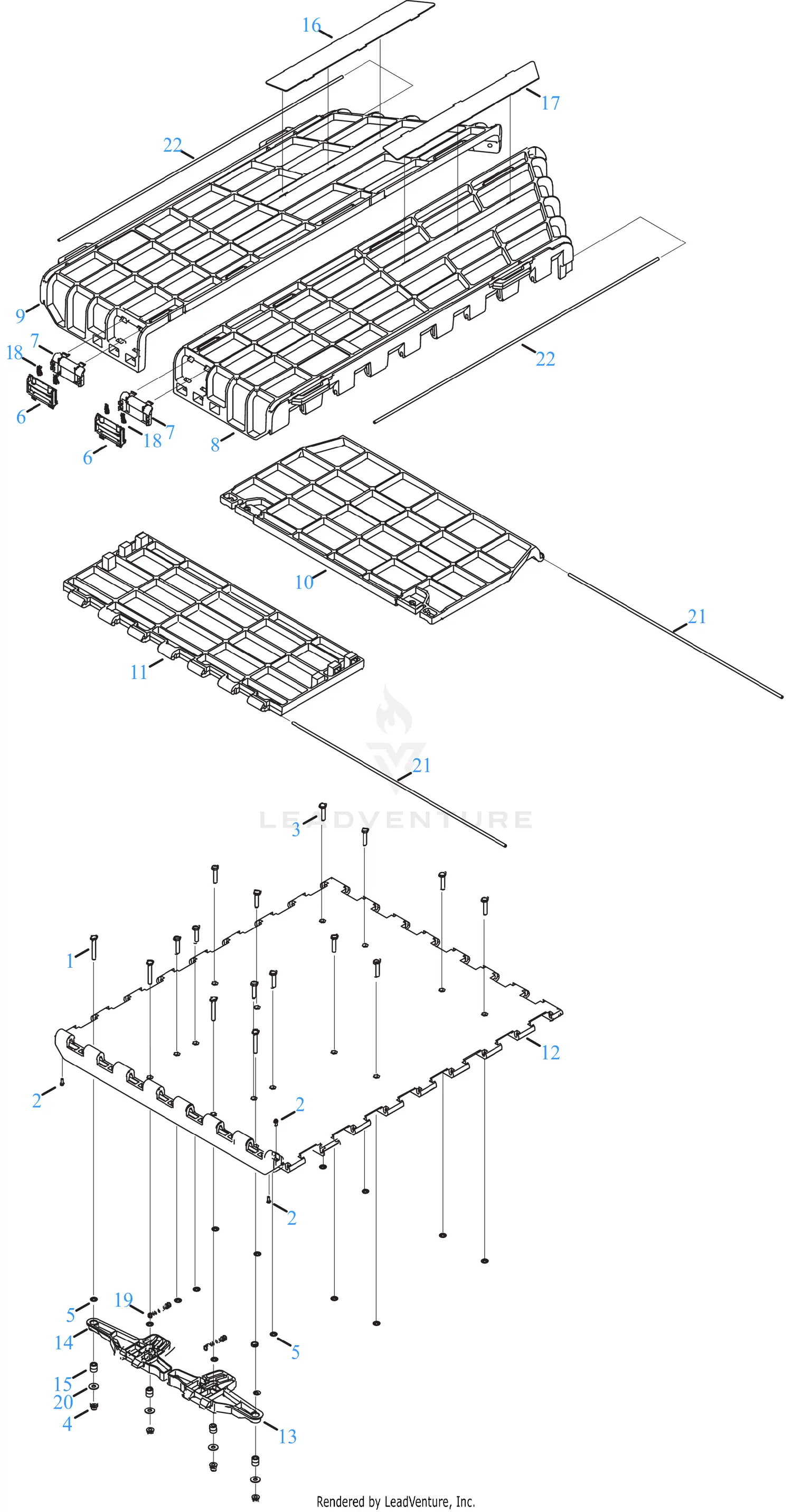 Cub Cadet PRO Z 900 KW 972-SD (53RLHVUY050) (2024) Parts Diagrams