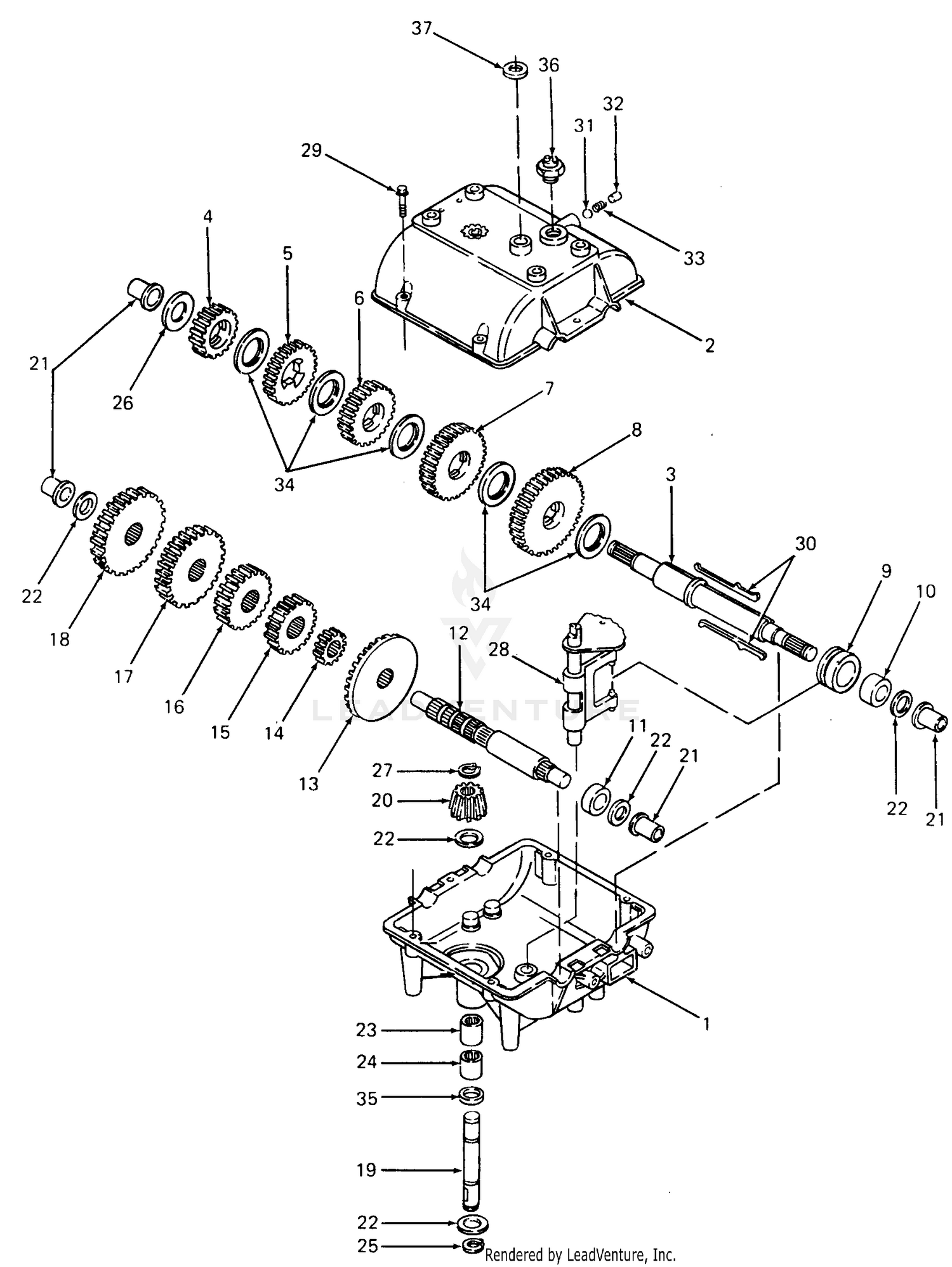 Cub Cadet 150 Power Unit (169-150-100 / GMT150) 169-150-100 GMT150 ...