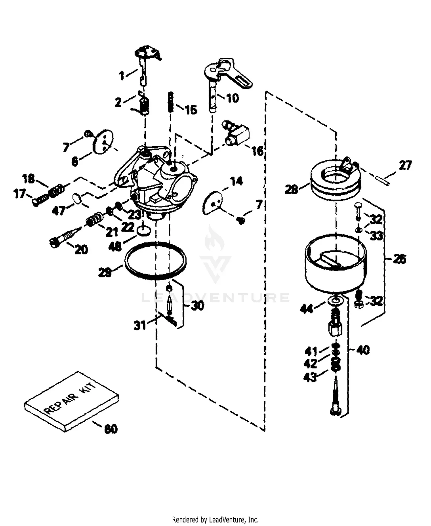 Cub Cadet 524 (313-616E100) (1993 Engine) Parts Diagrams