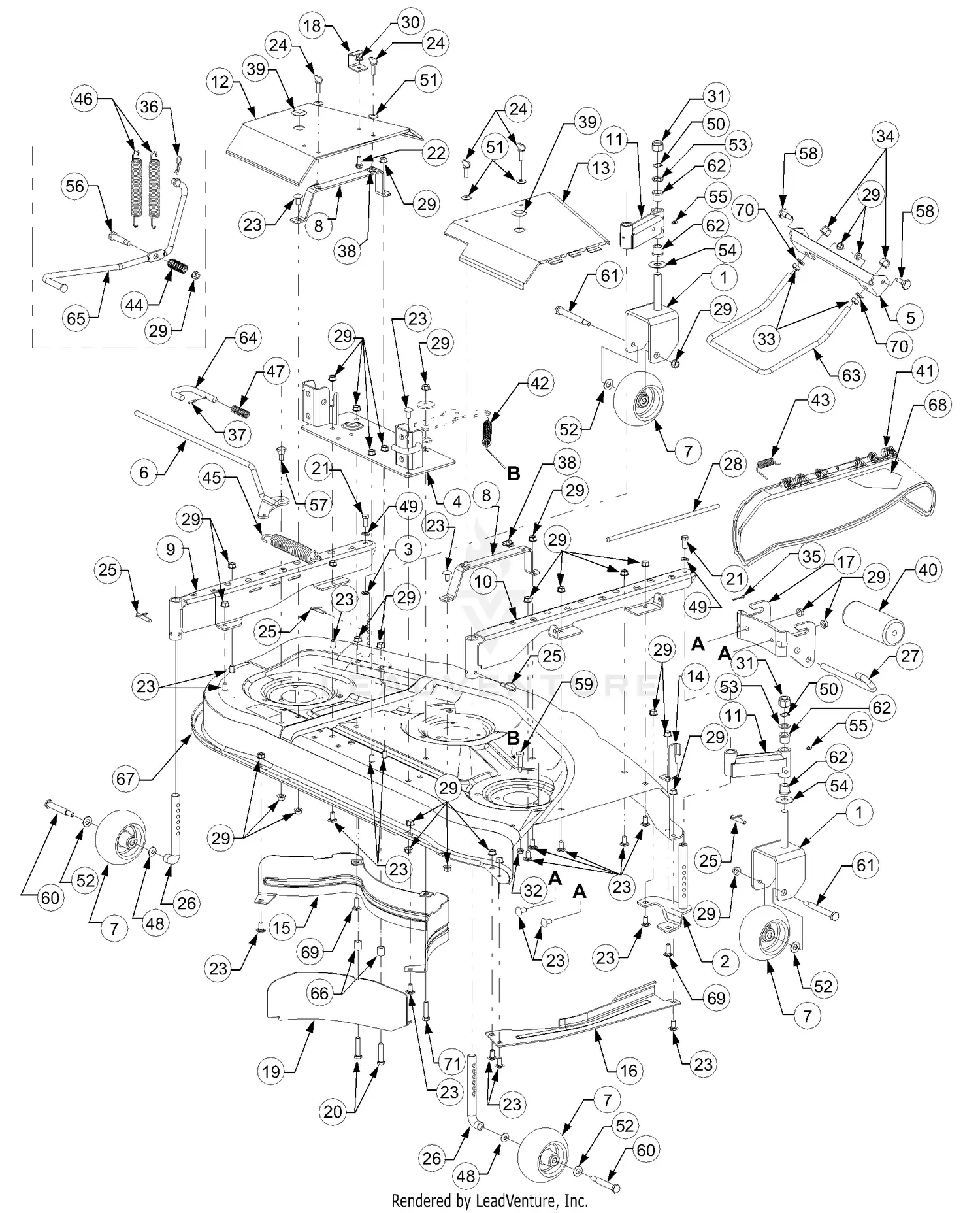 Cub Cadet 2518-48 Tractor 13A-208M100 13A-288M100 Parts Diagrams