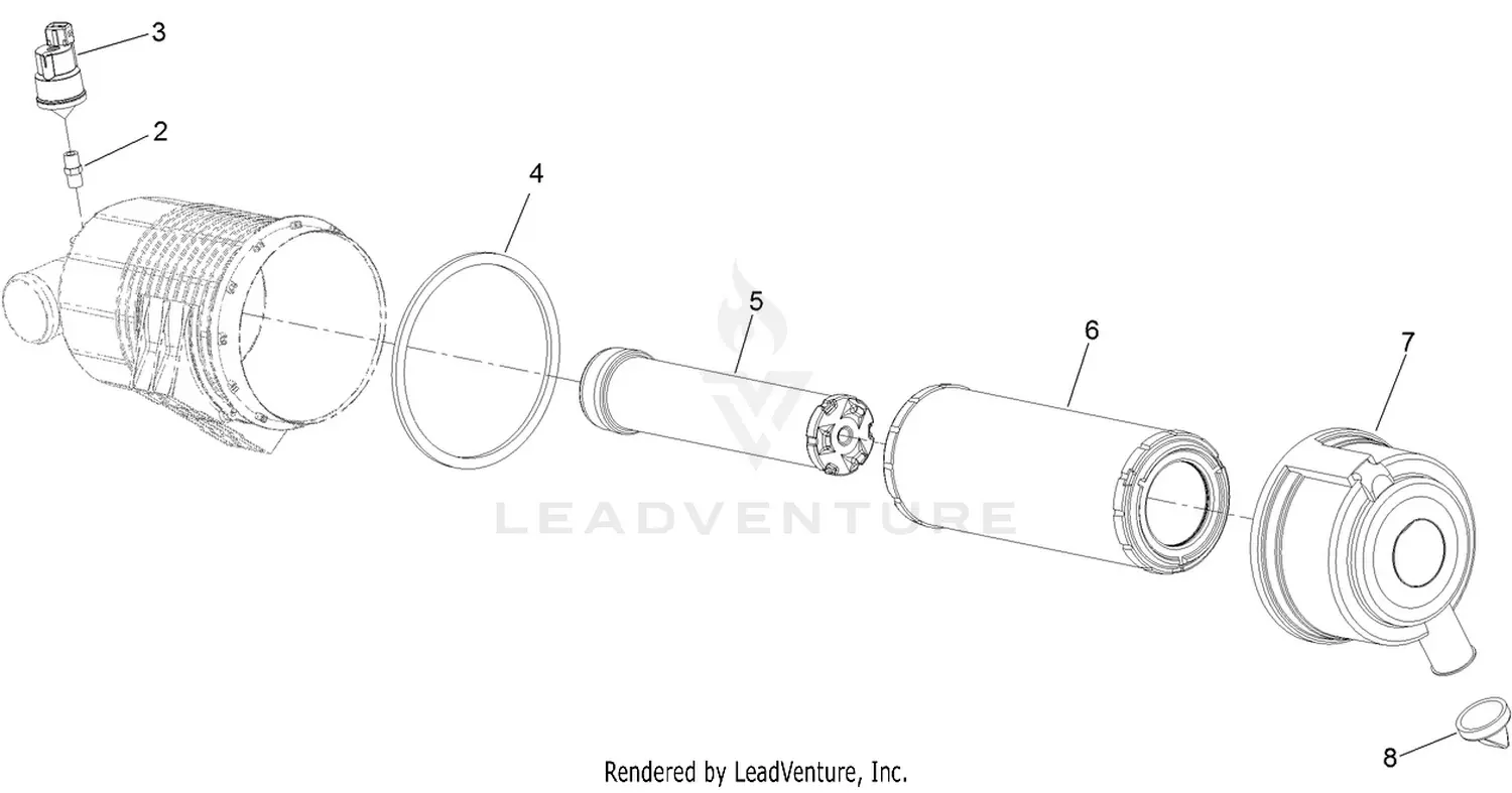 eXmark LZS88CDYM96RW0 S/N 406,294,345 AND UP (Rev:A) Parts Diagrams