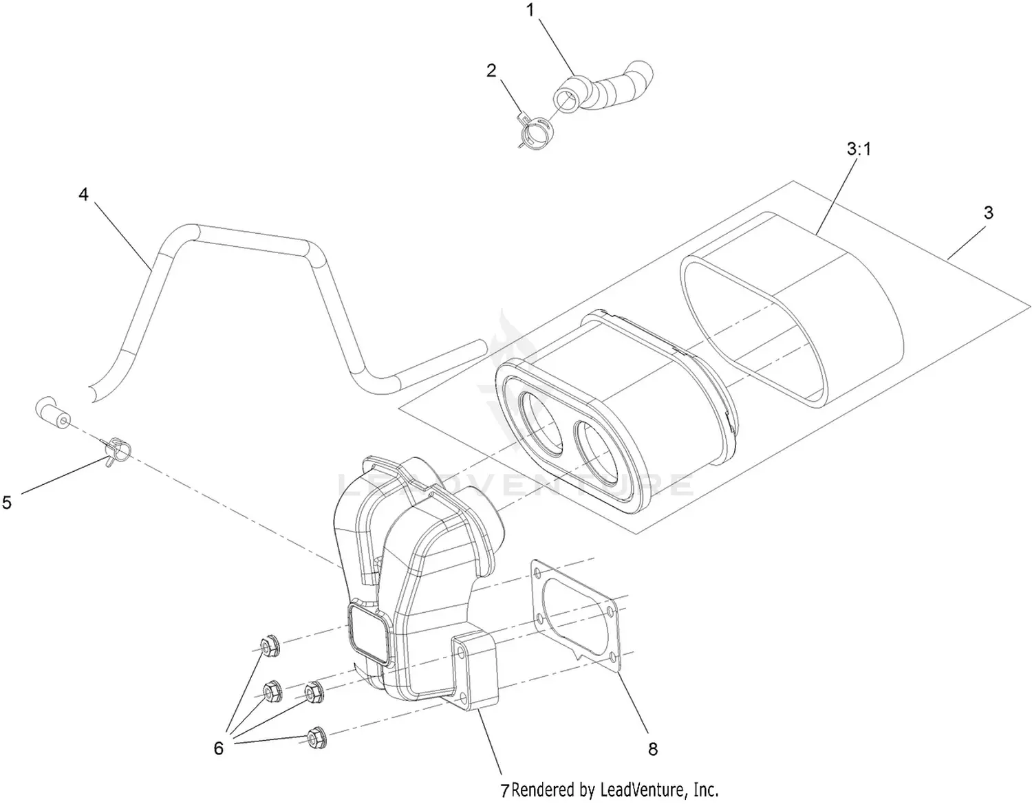 eXmark RAE708GEM48300 S/N 404,314,159 And Up Parts Diagrams