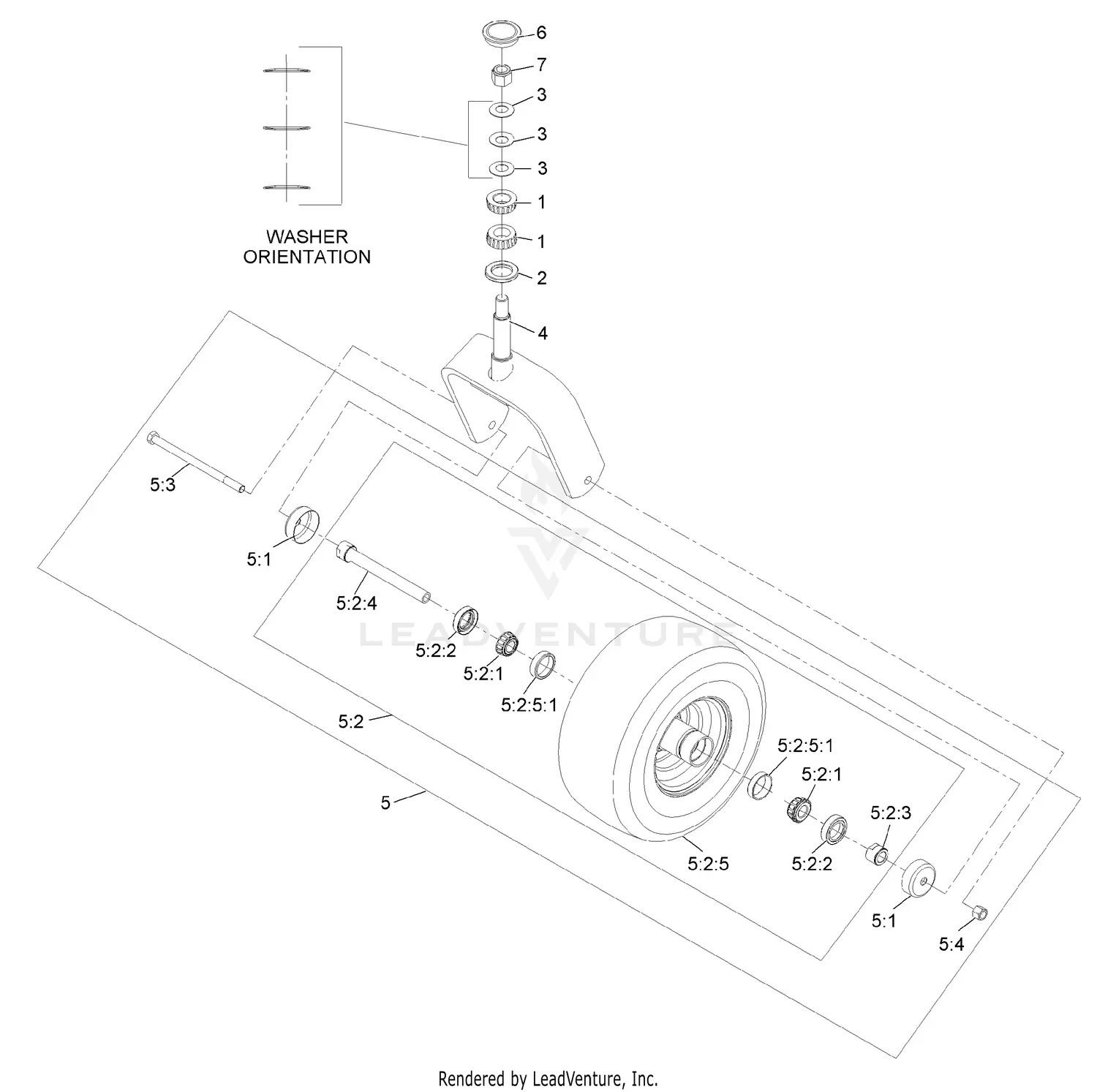 eXmark LZE751GKA604C1 S/N 400,000,000 and Up Parts Diagrams