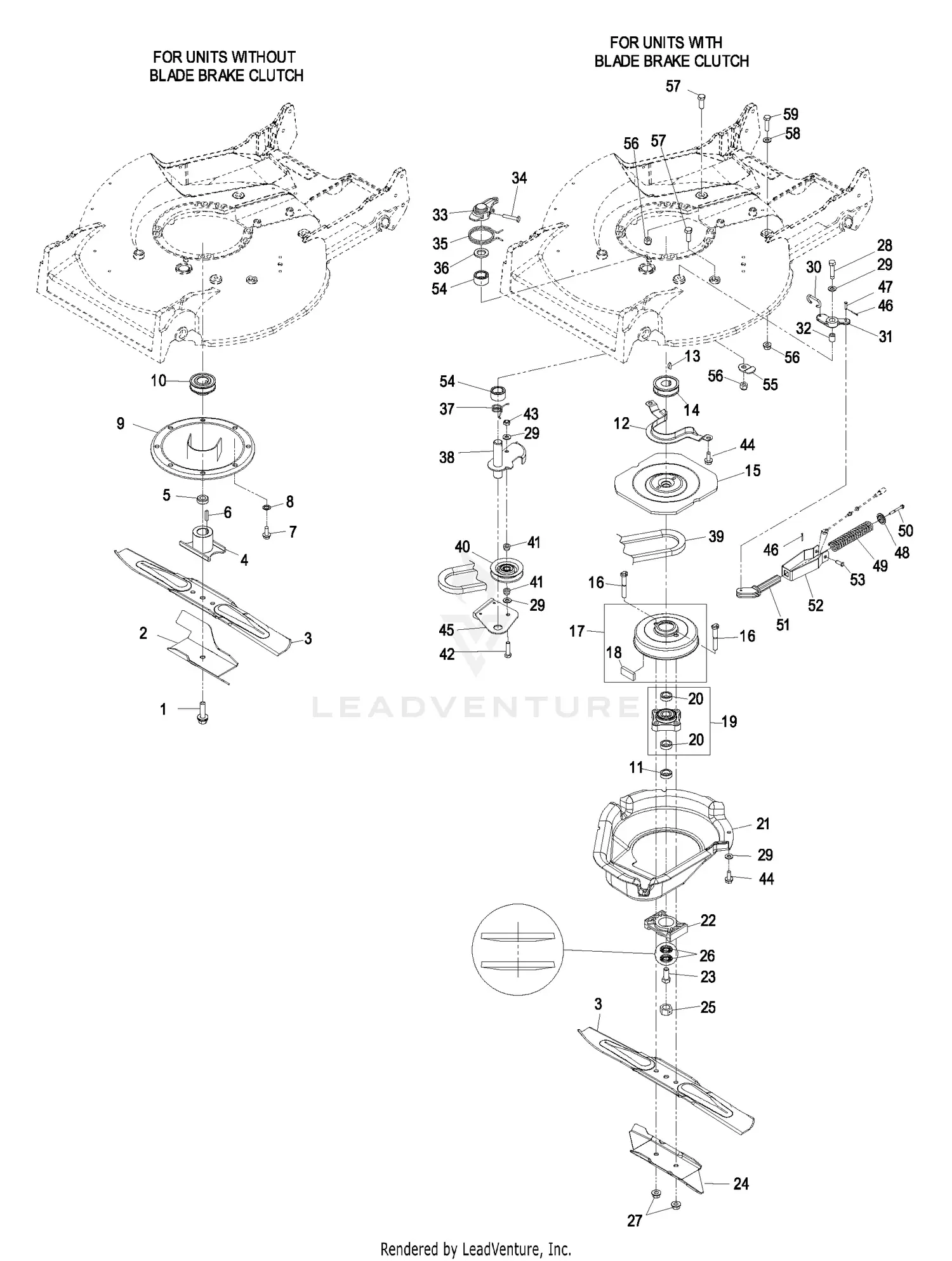 eXmark Metro 21 S/N 600,000-669,999 MPKA21 S/N 600,000-669,000 (2006 ...