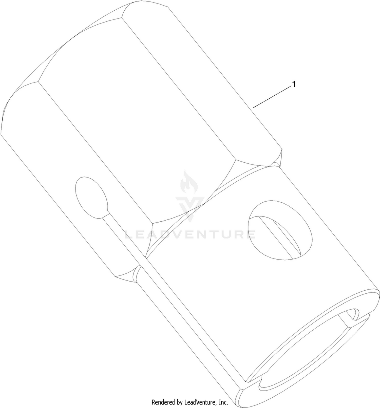 eXmark Jack Kit Adapter, Zero-Turn-Radius Side-Discharge or Rear ...