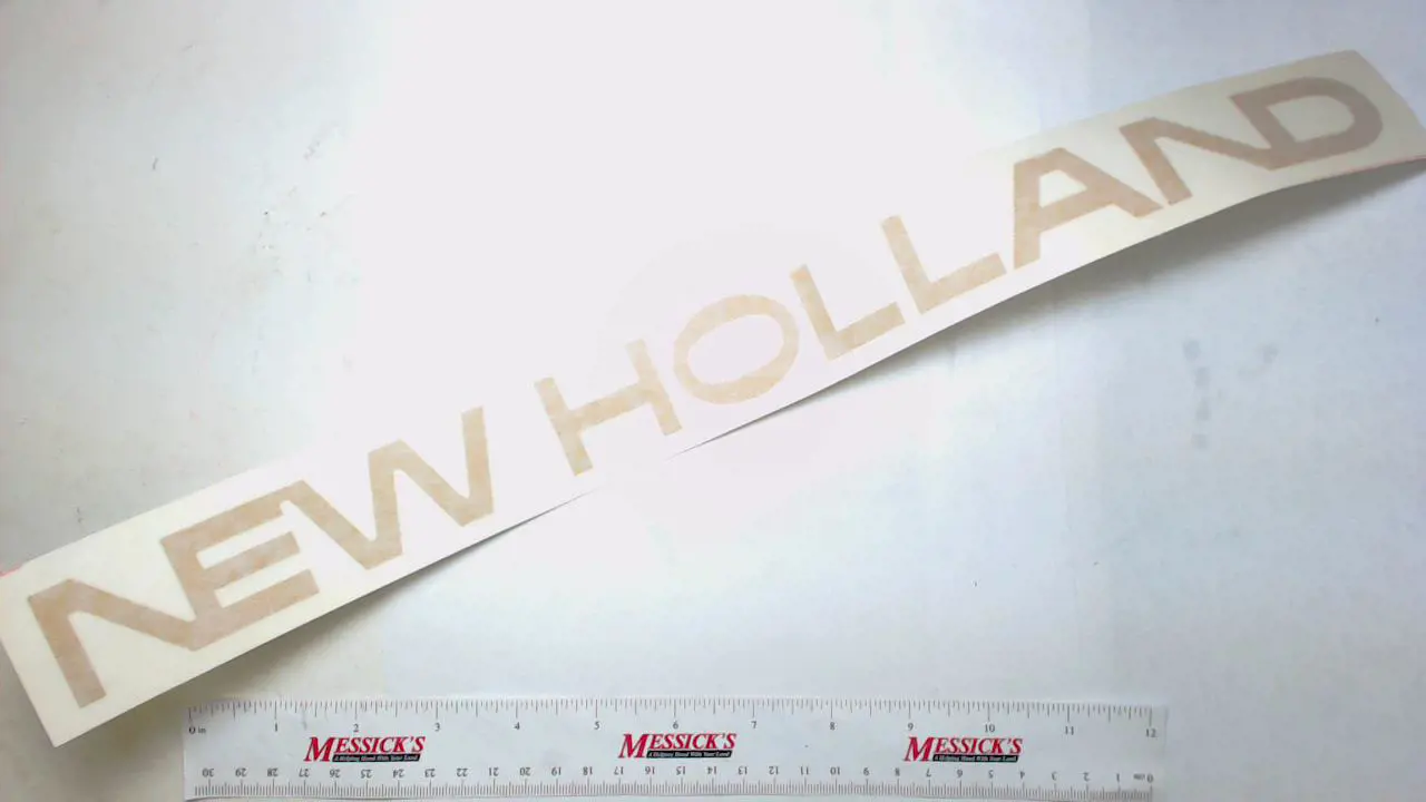 New Holland #86521690 DECAL NH 16"
