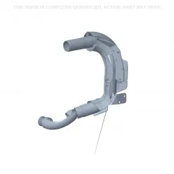 New Holland #84263752 PIPE, EXHAUST SY