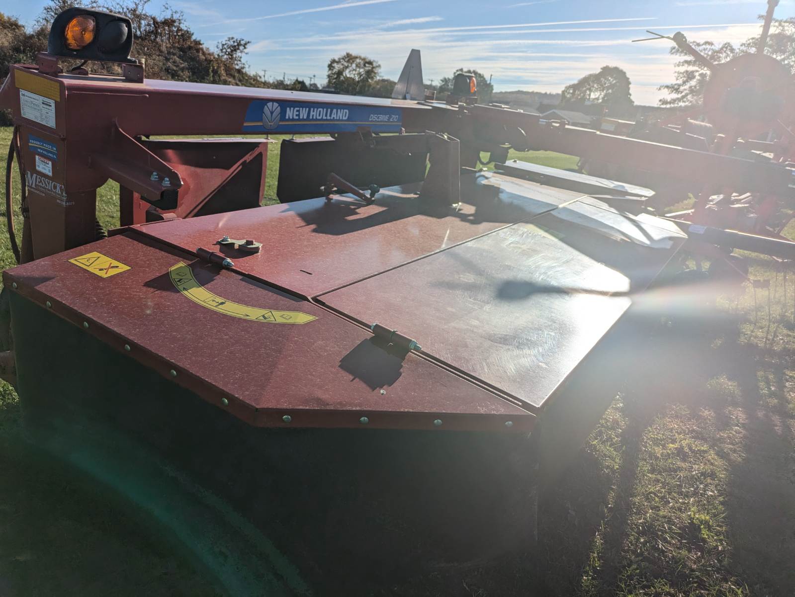 Used New Holland DISCBINE 210RSTD