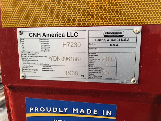 Used New Holland H7230