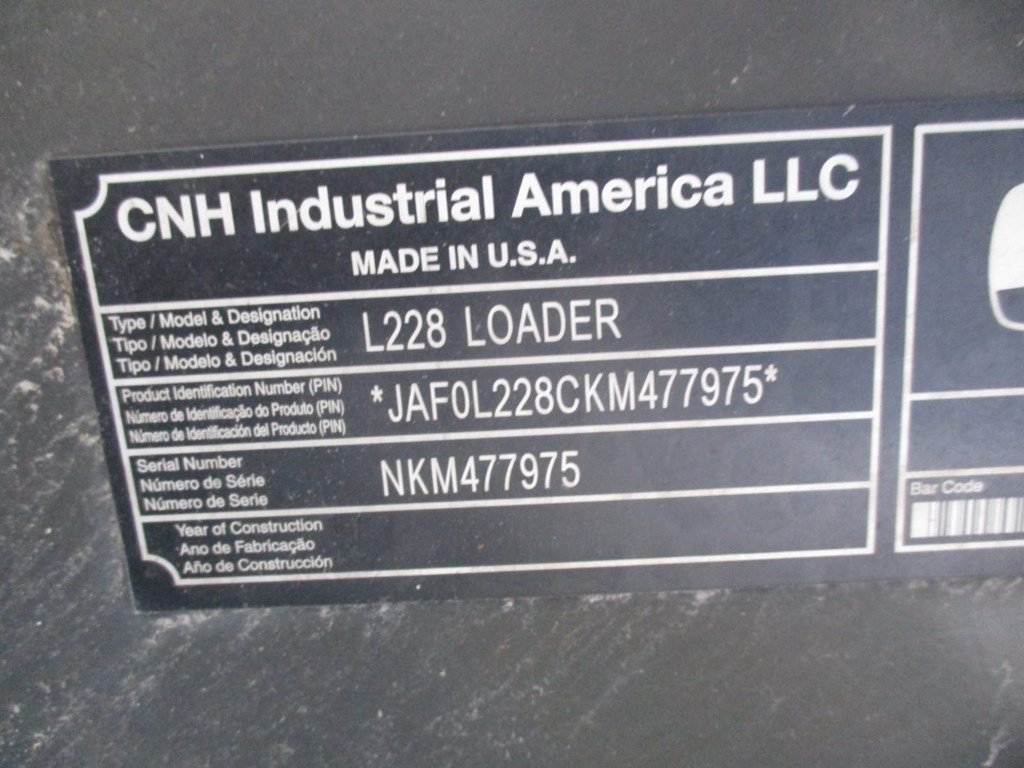 Used New Holland L228 T4 FINAL
