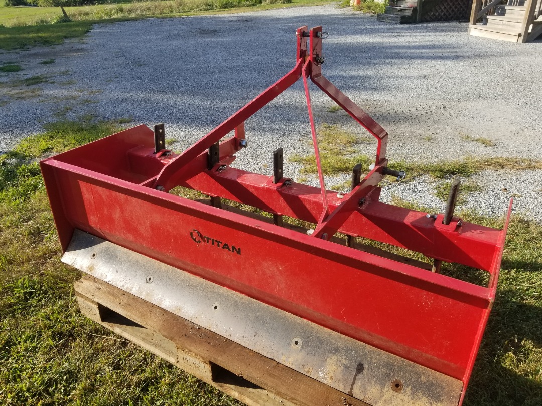 Used Titan Attachments 60" Box Blade
